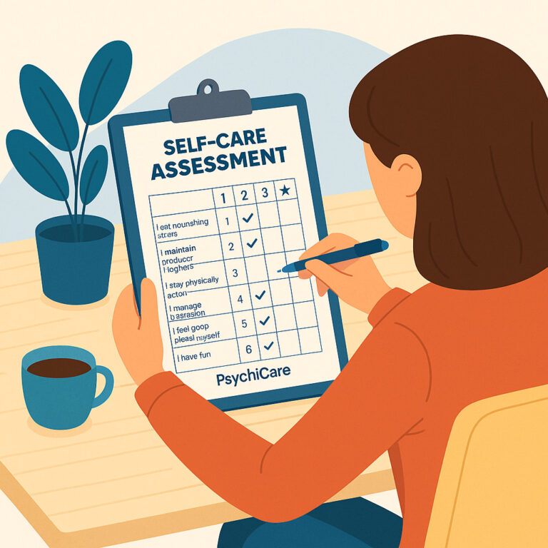 Self-Care Assessment Quiz & Worksheet (Free PDF Download)