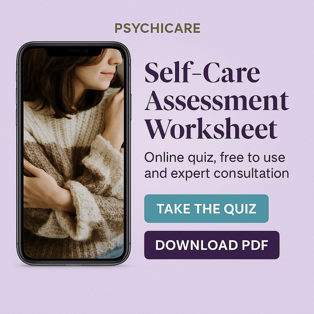 Self-Care Assessment Quiz & Worksheet (Free PDF Download)